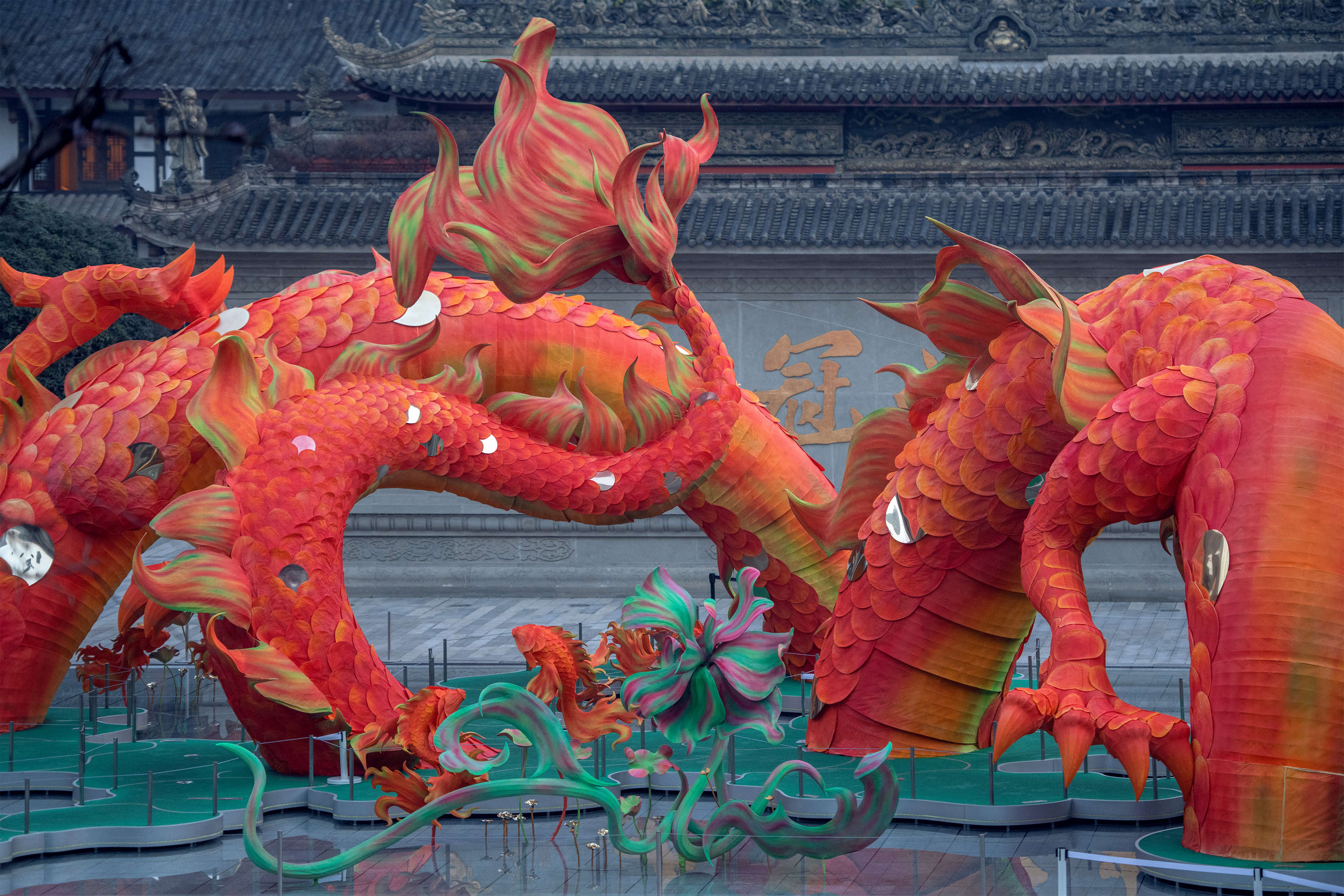 Tremor Scales, the dragon. | Luo Ming